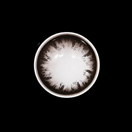 Icoloured® Snowflake Black Colored Contact Lenses