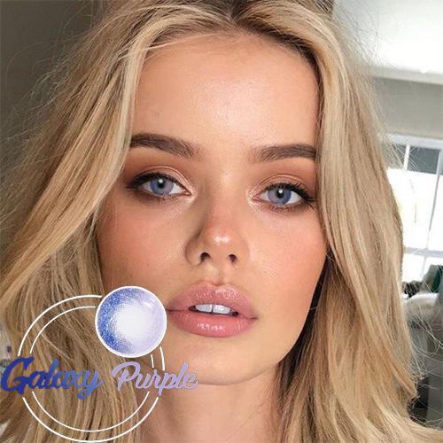 Icoloured® Galaxy Purple Colored Contact Lenses